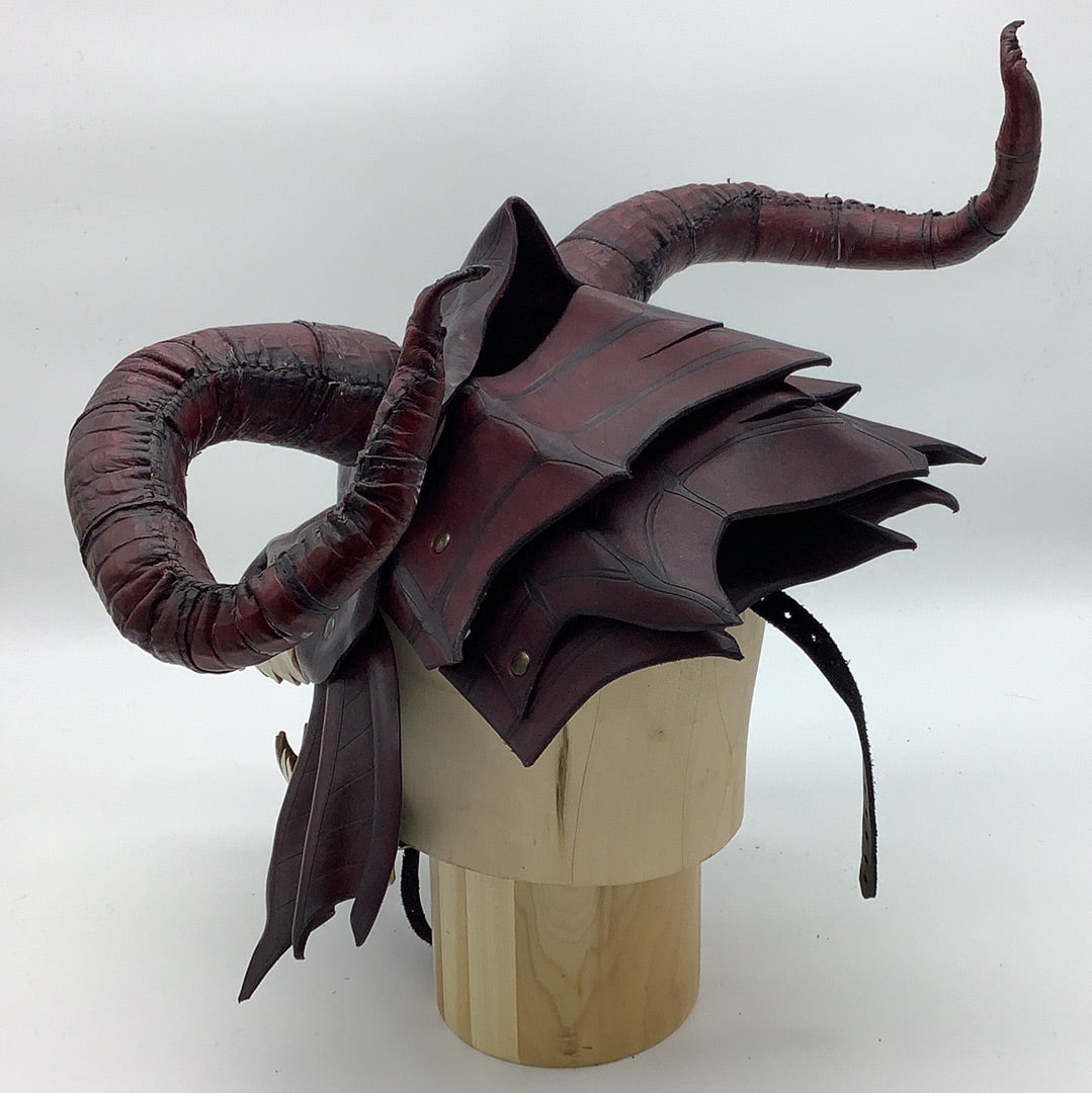 Masque Dragon en cuir #990000038 – Zardwin